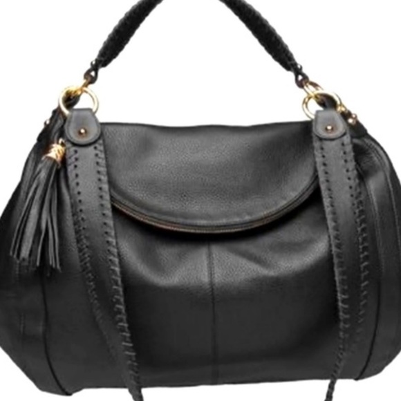 Onna Ehrlich | Bags | Cameron Diaz Onna Ehrlich Black Pebbled Leather ...
